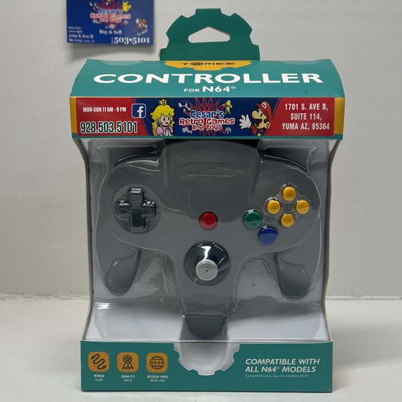 Nintendo | Video Games & Consoles | Nintendo Gray N64 Controller | Poshmark